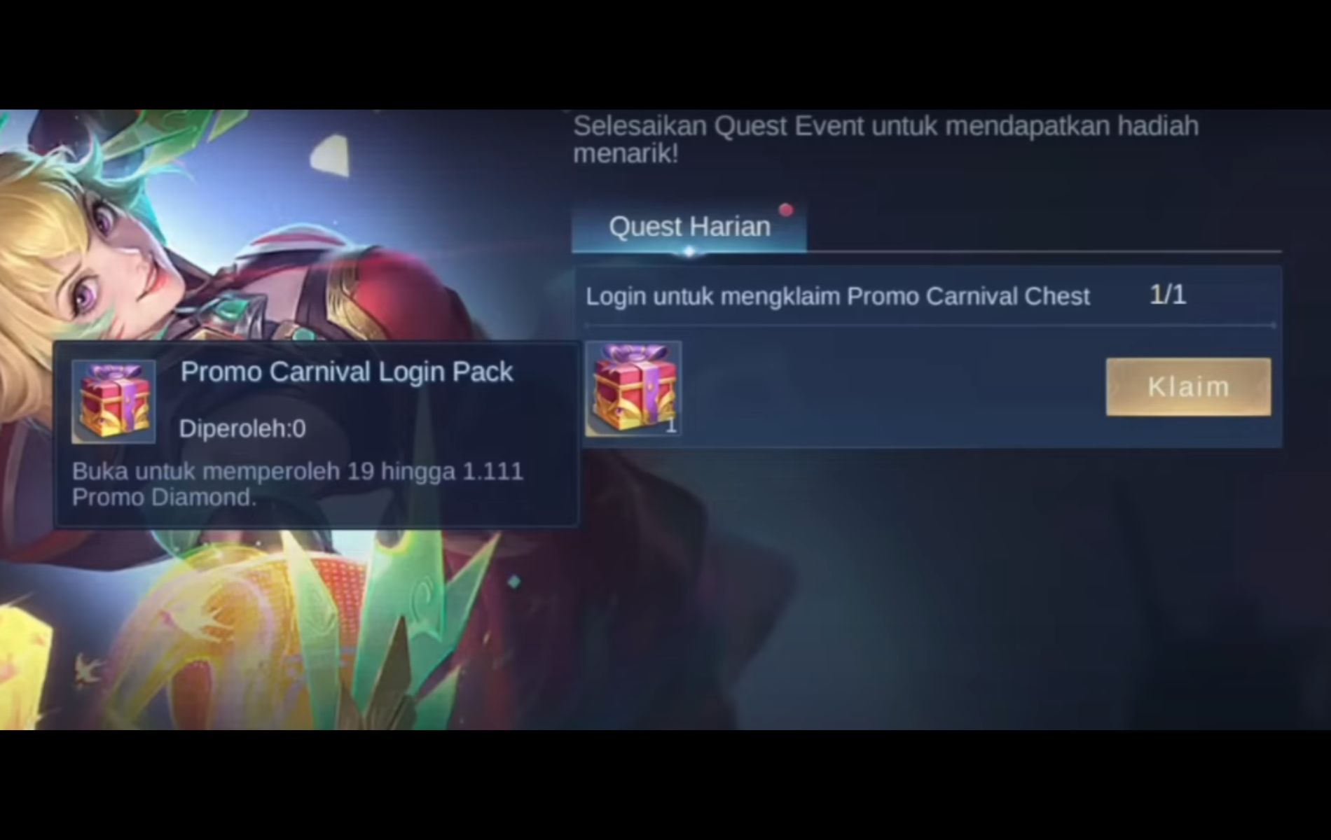 How to Get an Additional Diamond Double 11 Promo Box Mobile Legends (ML ...