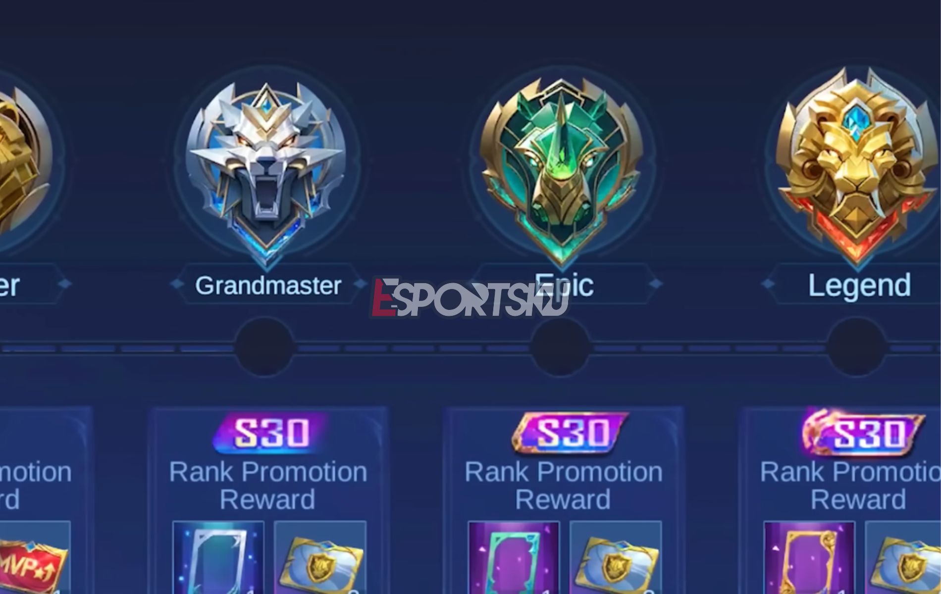 Perubahan Rank Icon Mobile Legends (ML), Cek Disini! – Esportsku