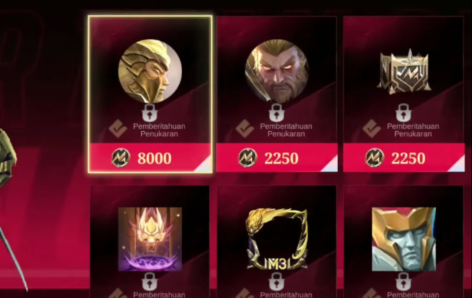 How much is the Resale Price for PRIME M3 Roger Skin Mobile Legends (ML ...