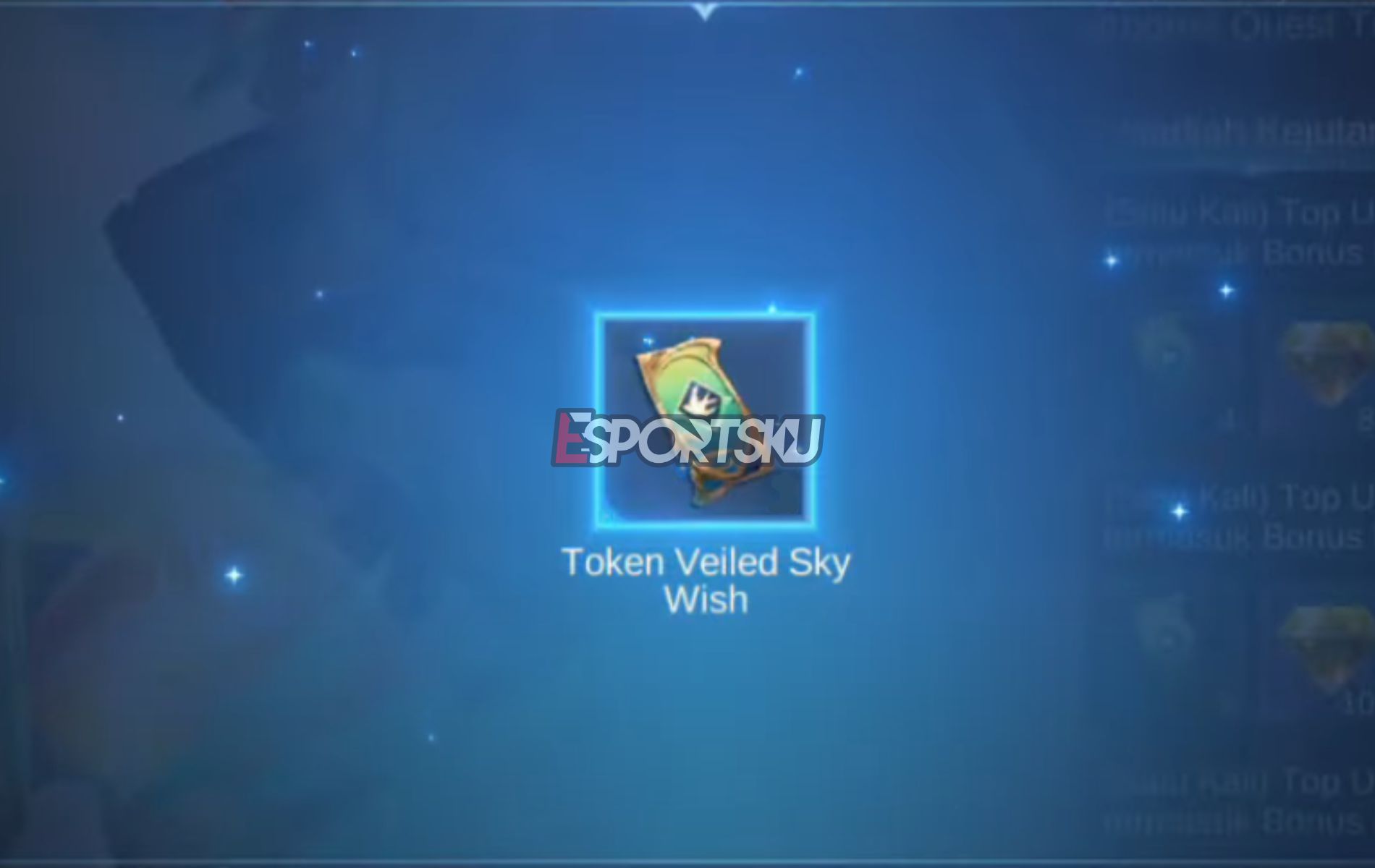 Klaim 36 Token Draw Veiled Sky Wish Mobile Legends (ML) – Esportsku