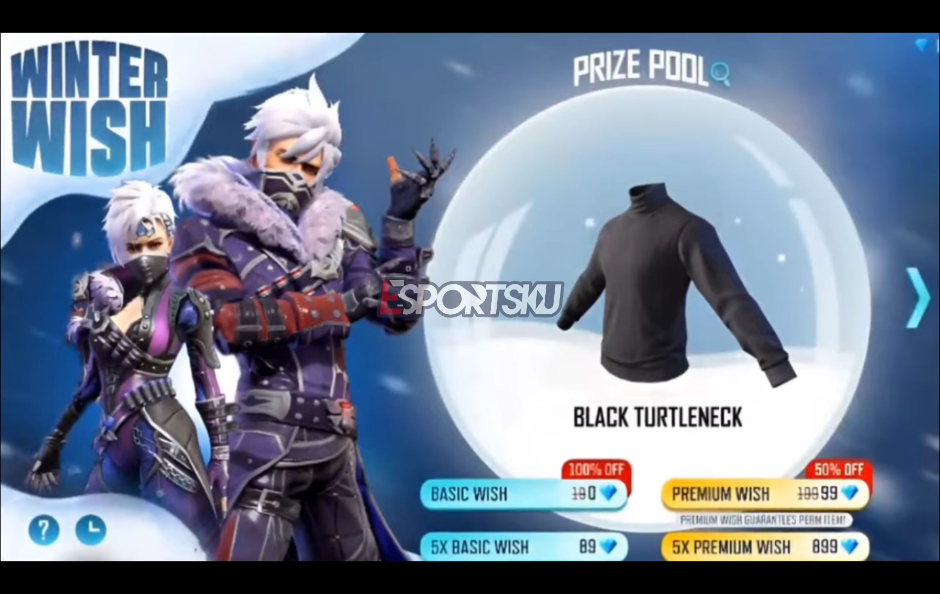 Leaks Event Winter Wish 2023 Free Fire (FF) - Esports
