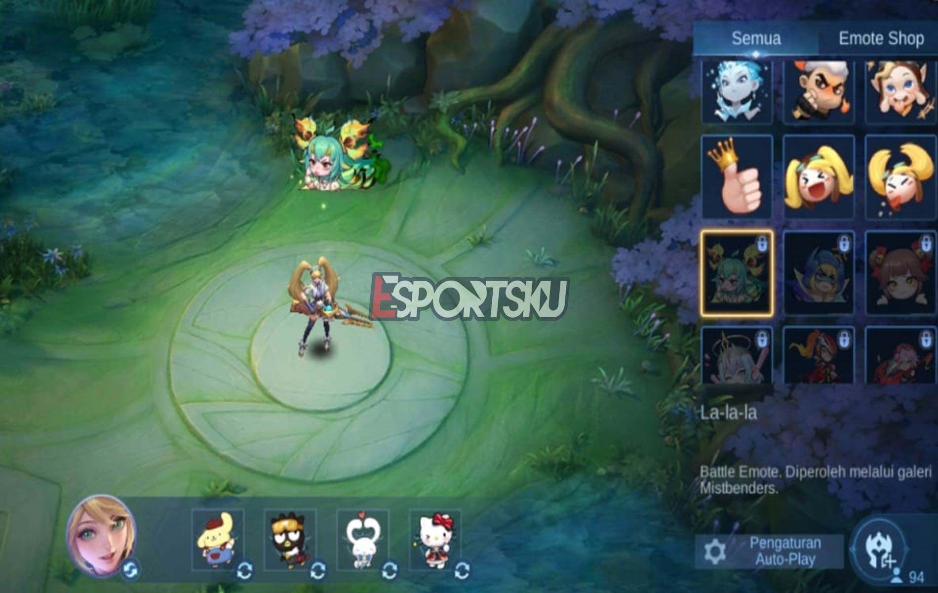 5 Cara Dapatkan Battle Emote La-La-La Mobile Legends (ML) – Esportsku