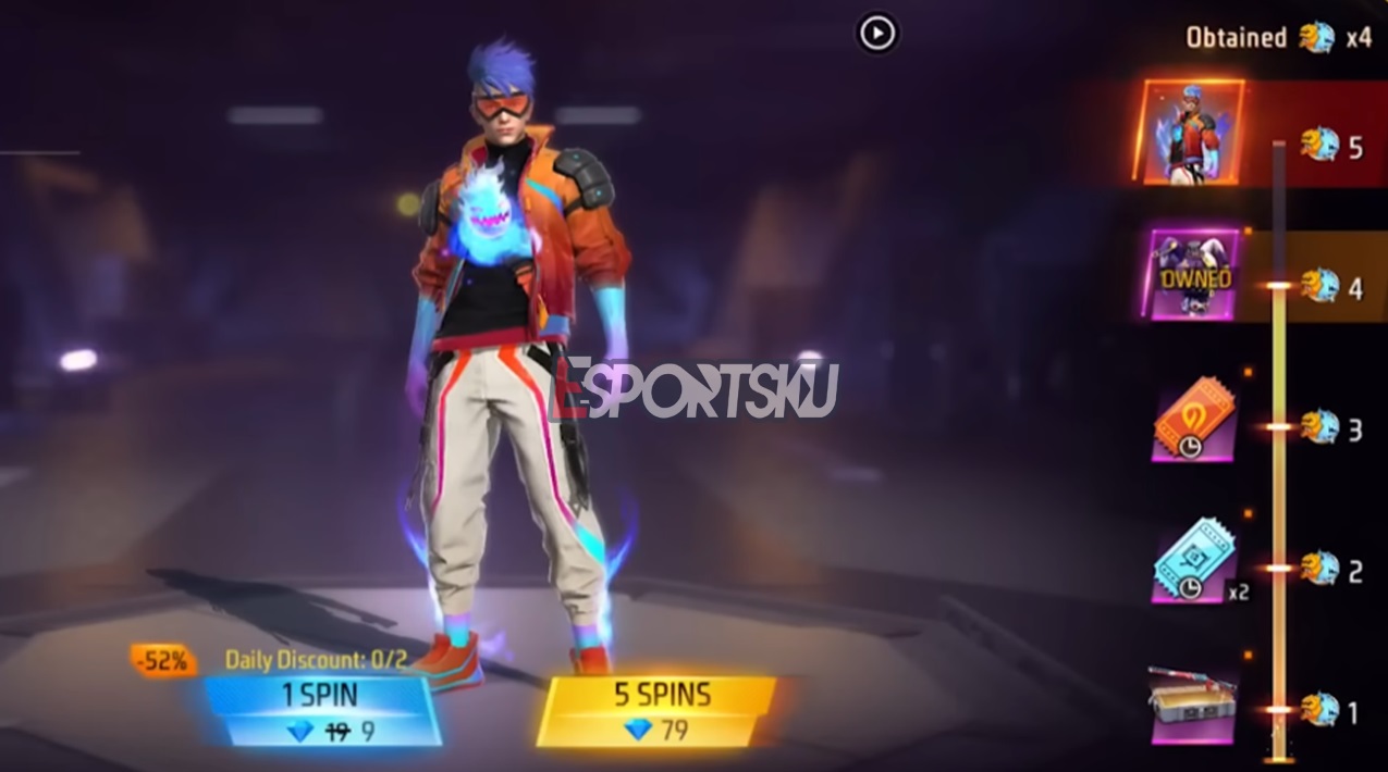 Ada Trik Spin Bundle Frostfire Polar Free Fire (FF) – Esportsku