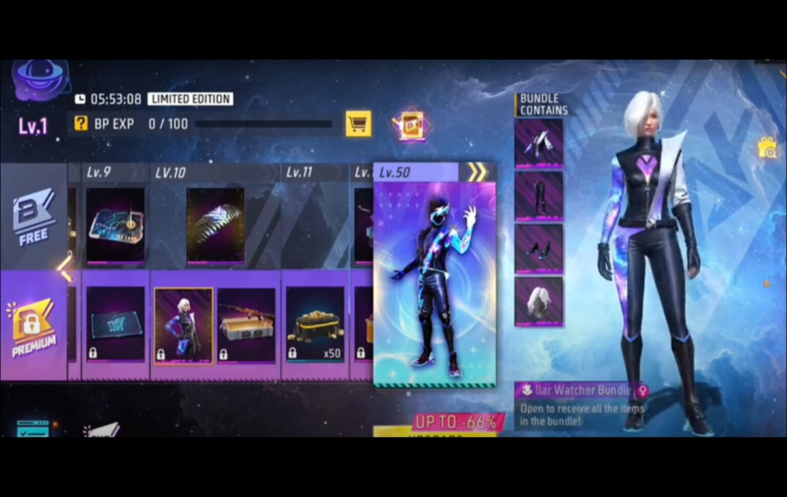 Cara Mendapatkan Interstellar Watcher Bundle Free Fire (FF) – Esportsku