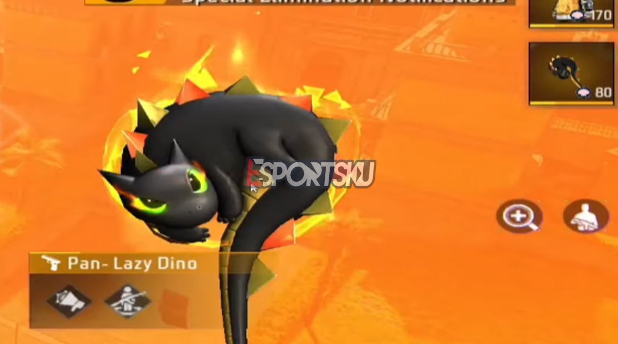 Kapan Rilis Skin Pan Lazy Dino Free Fire (FF)? – Esportsku
