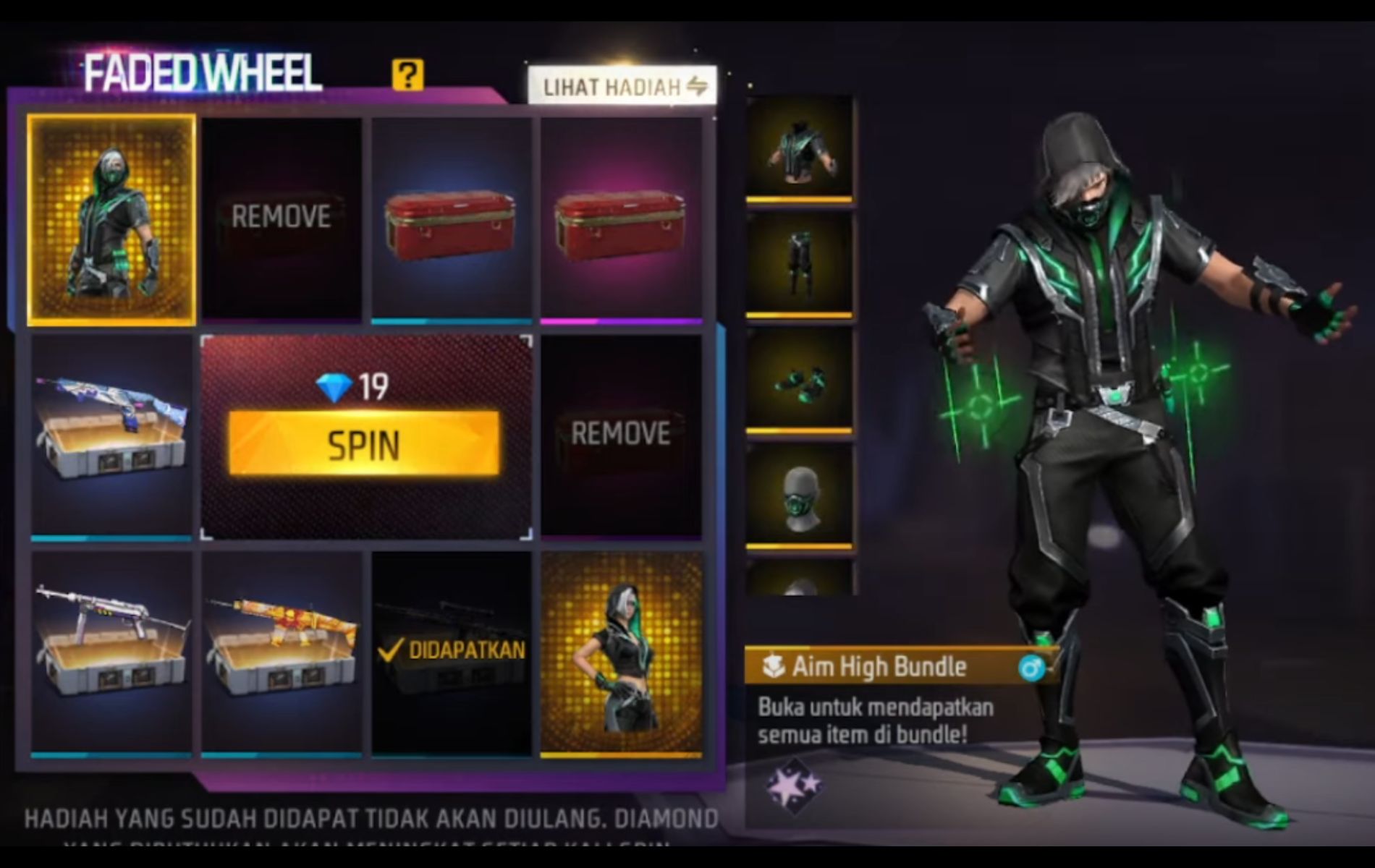 Butuh Berapa Diamond Aim High Bundle Free Fire (FF)? – Esportsku