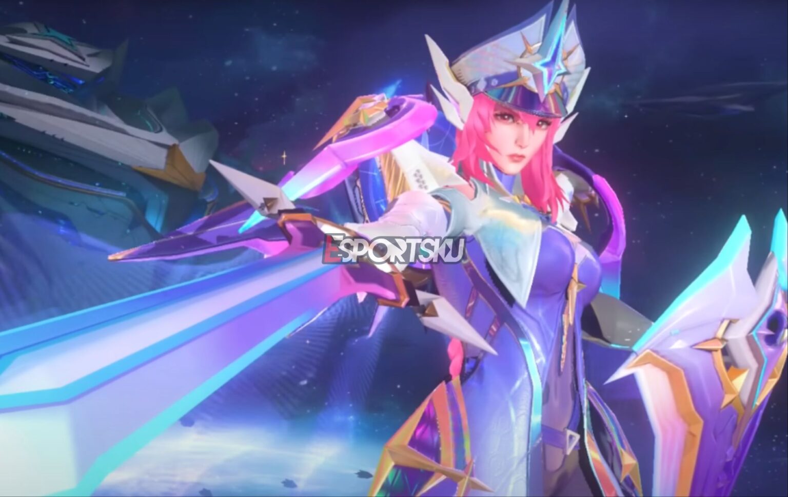Skin Legend Freya Galactic Vanquisher Mobile Legends (ML), Sebagus Apa ...