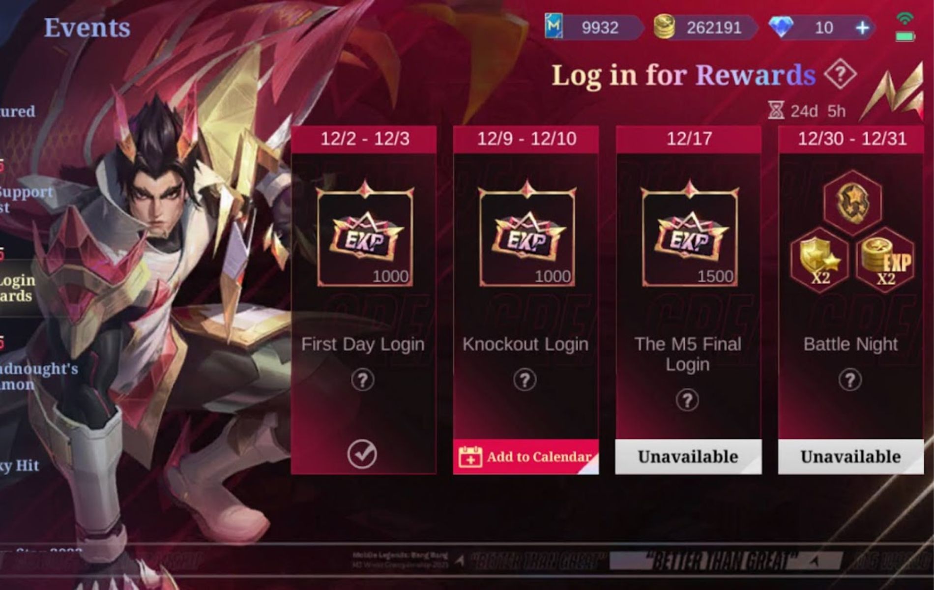 Cara Cepat Naik Level 75 M5 Pass Mobile Legends (ML) – Esportsku