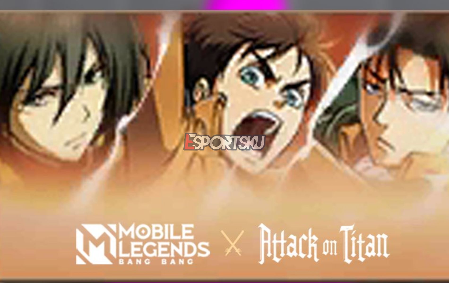Release Date for the Attack on Titan Collaboration Event Mobile Legends ...