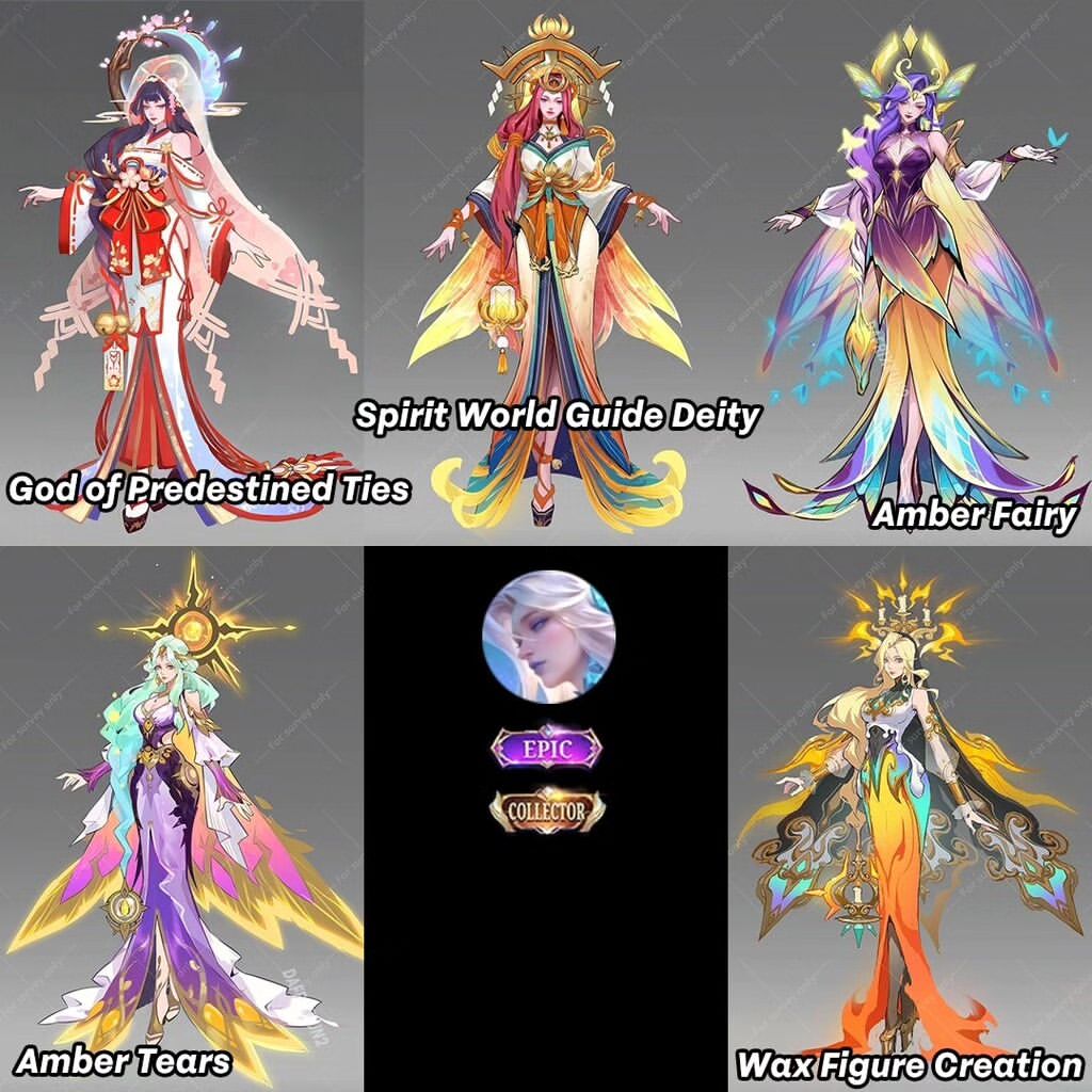 Survey Skin Epic Aurora Amber Fairy Mobile Legends (ML) – Esportsku