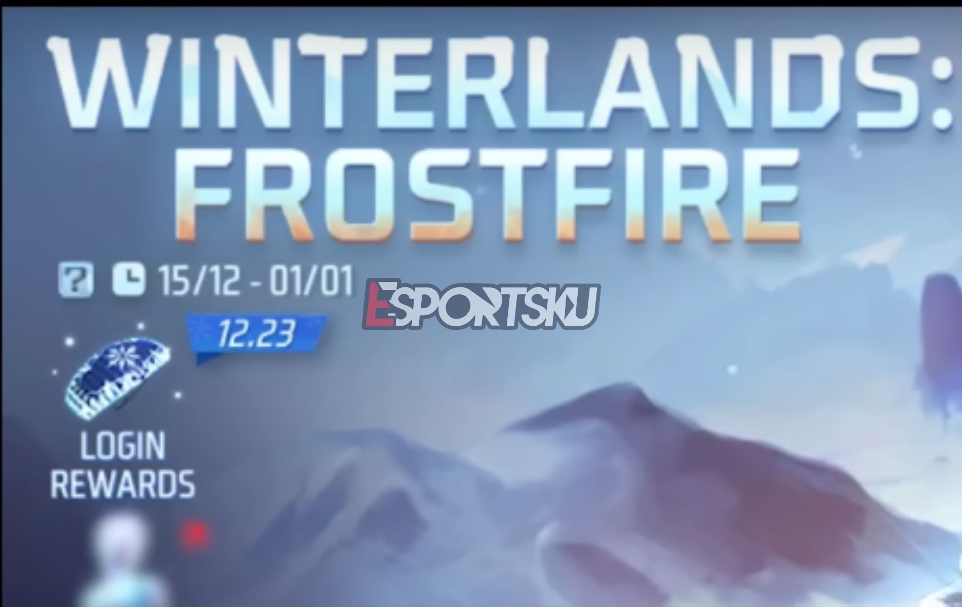 Calender Winterland Frostfire Free Fire (FF) – Esportsku