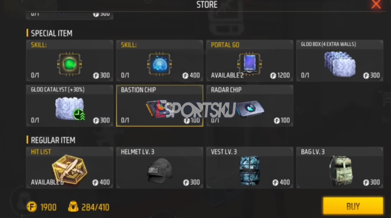 Bastion dan Radar Chip OB43 Free Fire (FF), Sistem Baru Dalam Bertempur ...