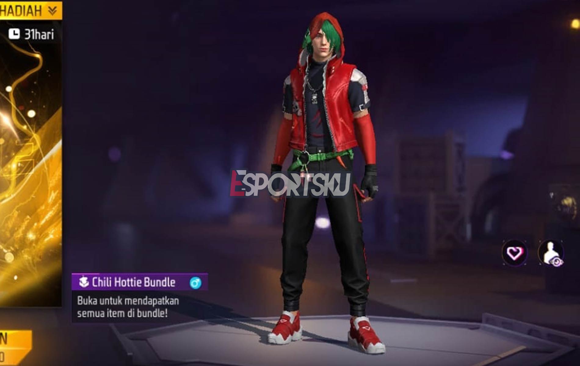 5 Cara Dapatkan Bundle Chili Hottie Free Fire (FF) – Esportsku