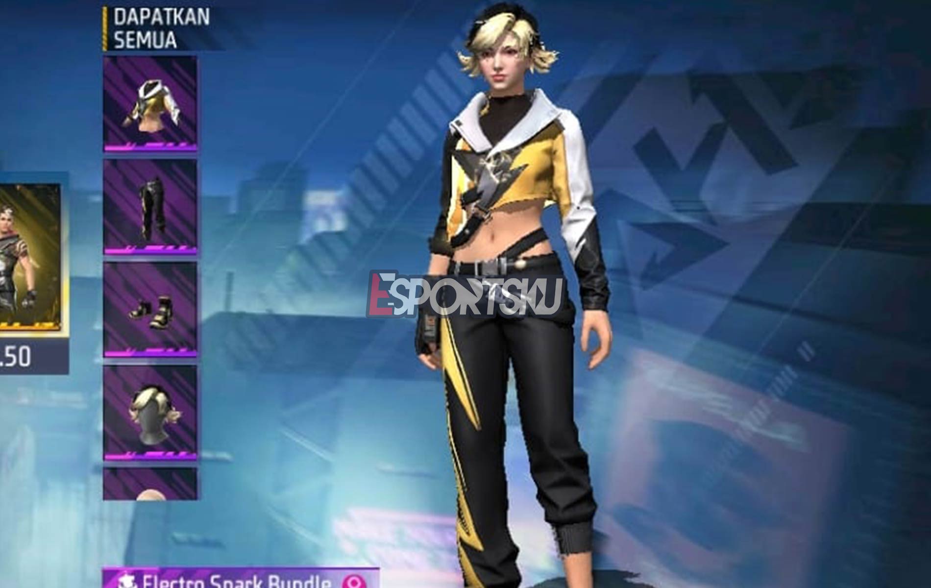 Cara Dapatkan Bundle Electro Spark Free Fire (FF) – Esportsku
