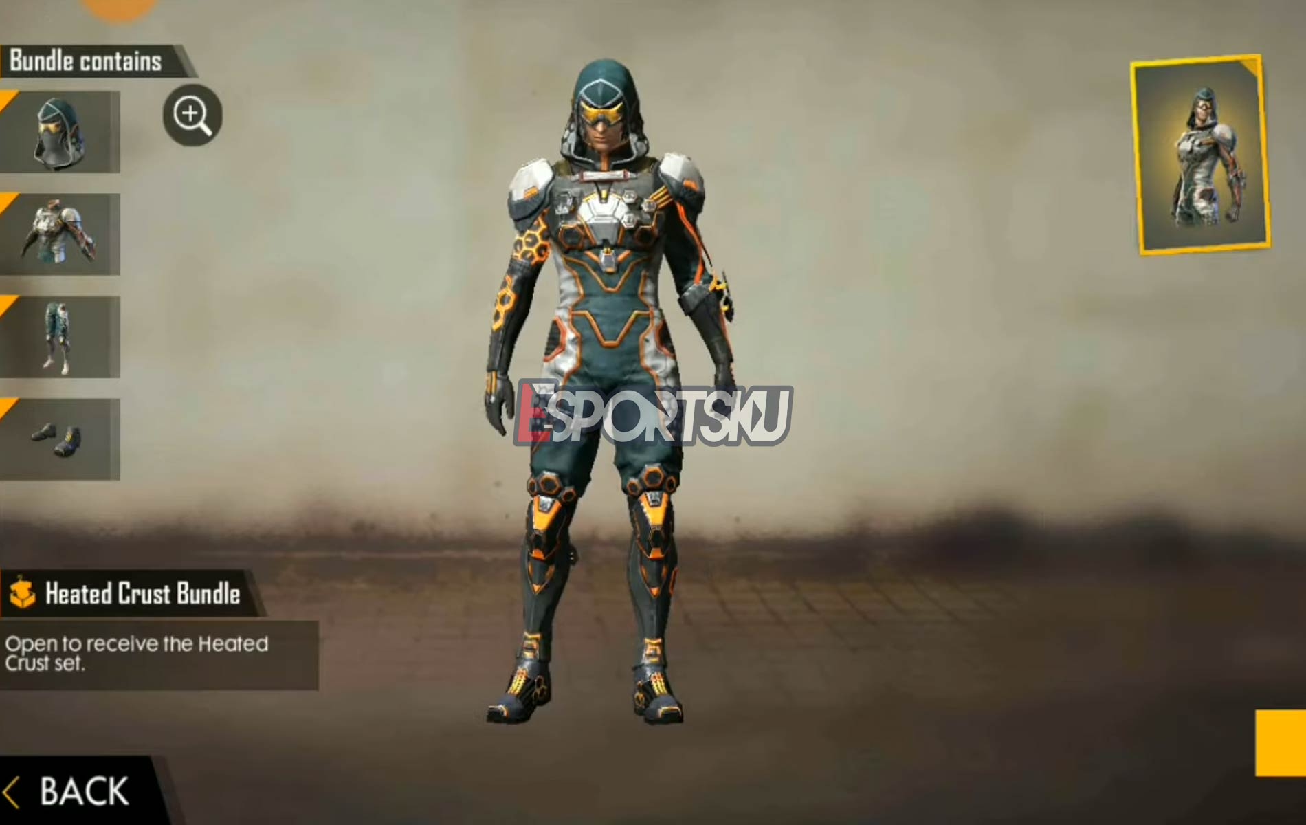 5 Cara Dapatkan Bundle Heated Crust Free Fire (FF), Item Langka ...