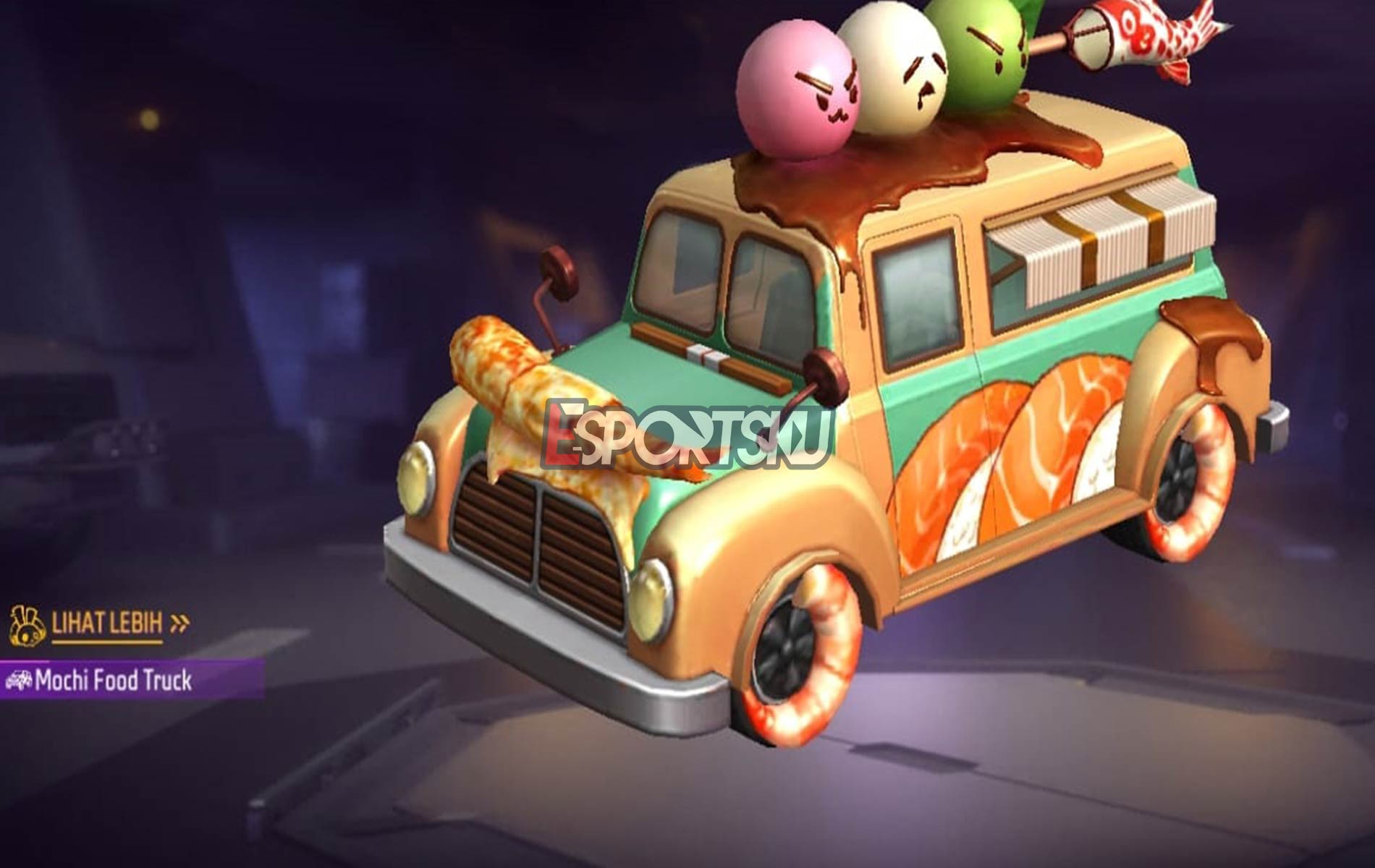 Kapan Rilis Skin Mobil Mochi Food Truck Free Fire (FF)? – Esportsku