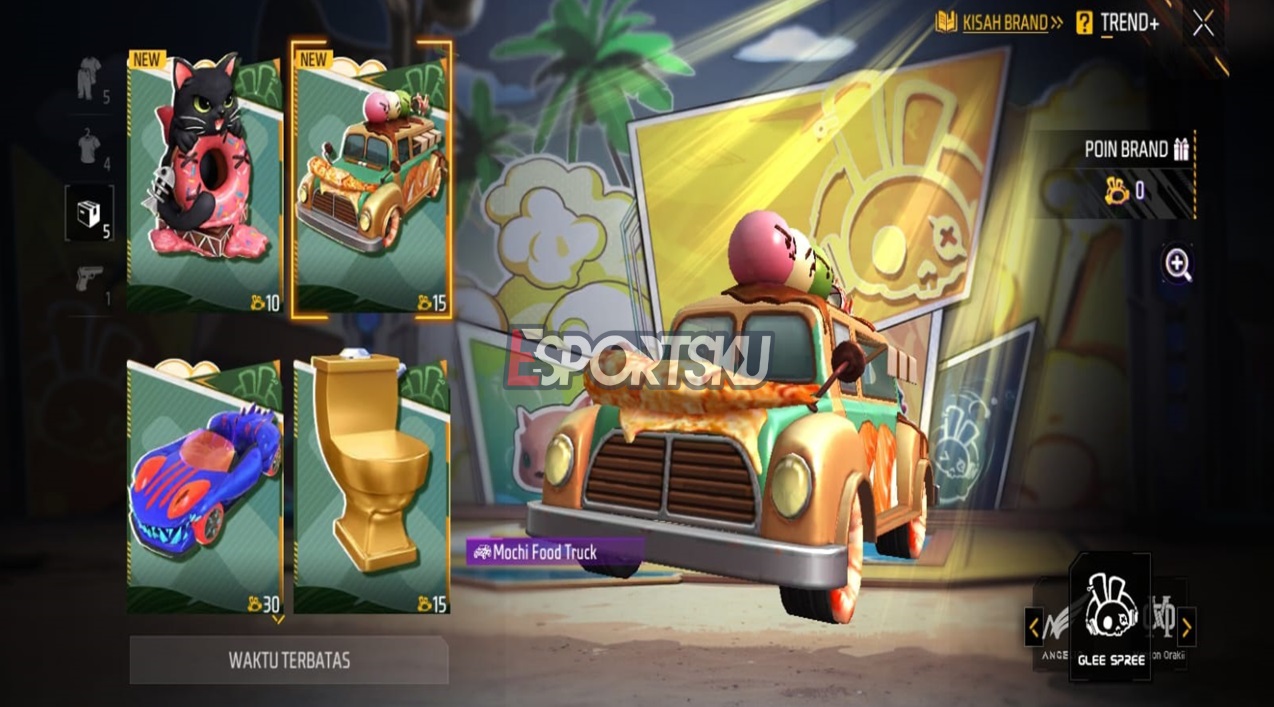 Cara Dapatkan Skin Pickup Solara Dash Free Fire (FF) – Esportsku