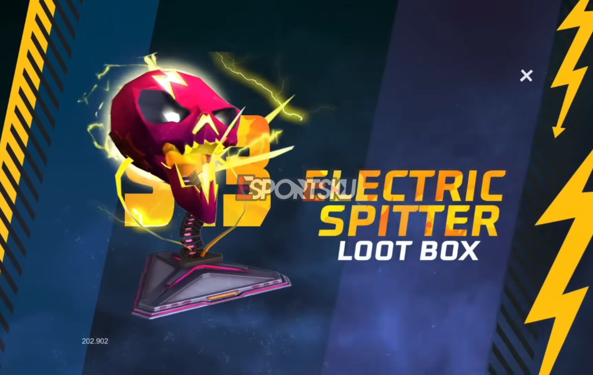 Cara Mendapatkan Electric Spitter Loot Box Free Fire (FF) – Esportsku