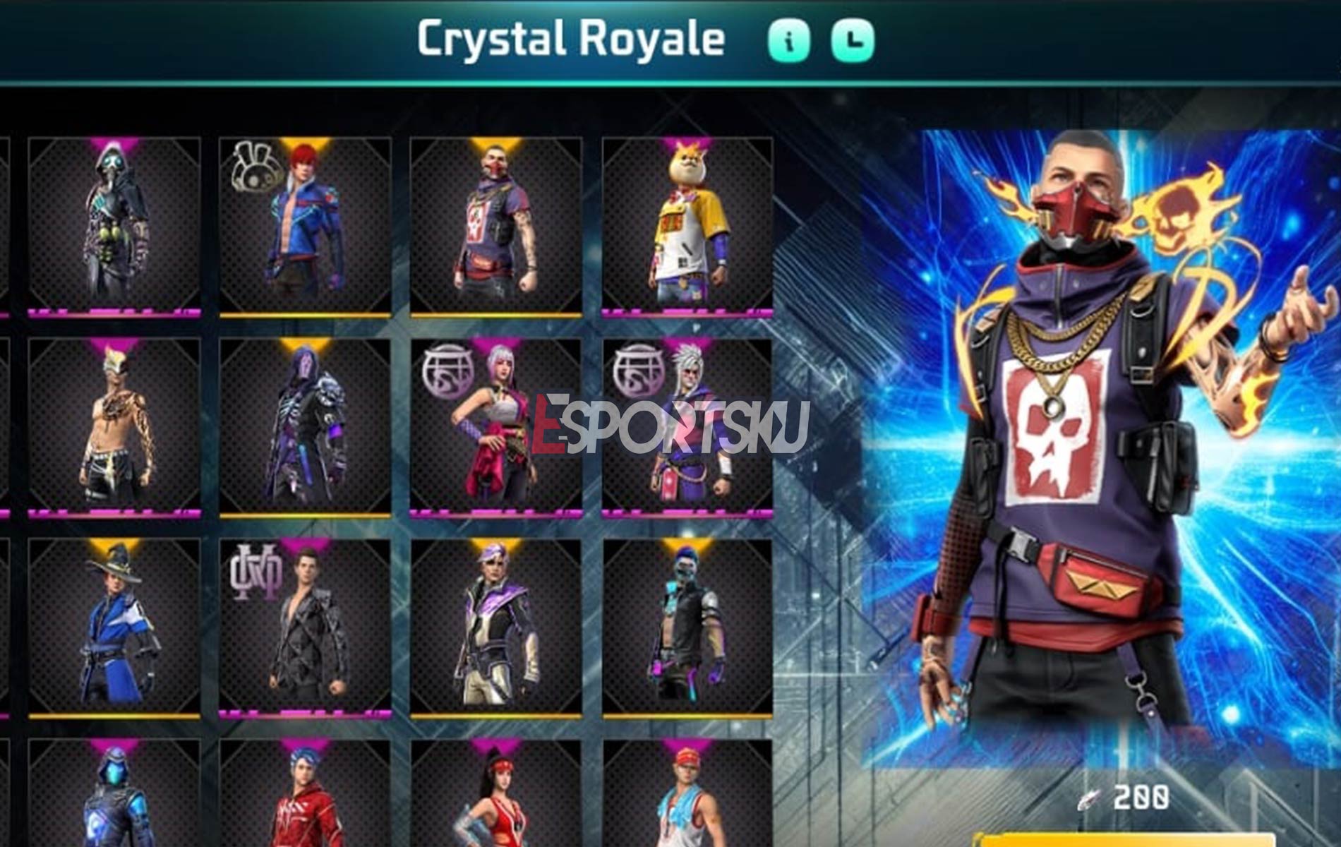 Event Crystal Royale Free Fire (FF), Hadirkan 2 Bundle Super Langka ...
