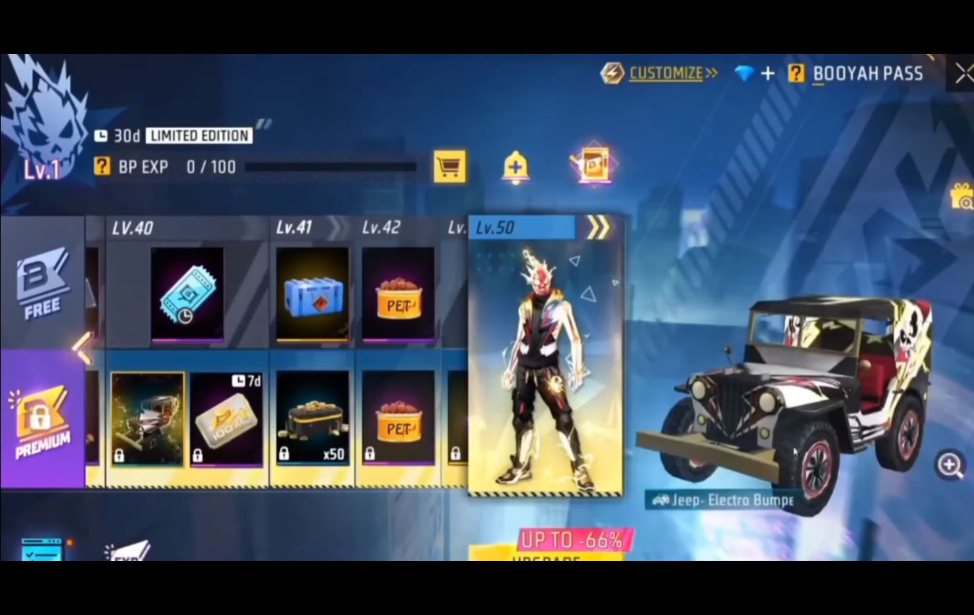 How to Get Jeep Electro Bumper Free Fire (FF) - Esports