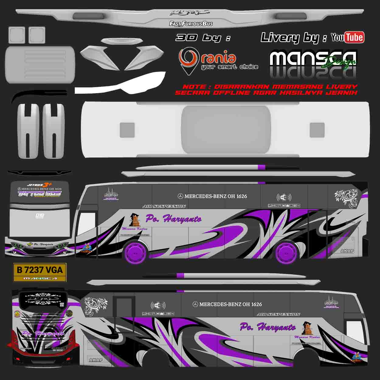 30+ Livery BUSSID XHD Rombak To JB3, Cek Disini! – Esportsku