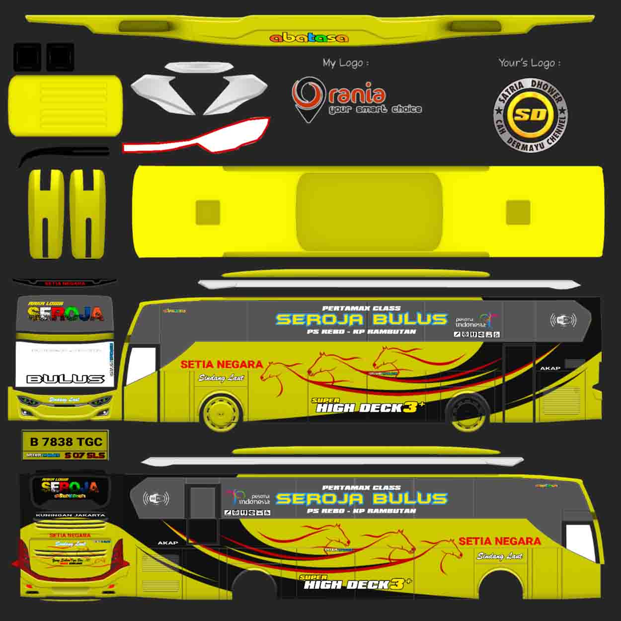 30+ Livery BUSSID XHD Rombak To JB3, Cek Disini! – Esportsku