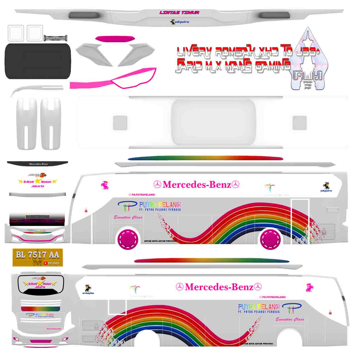 30+ Livery BUSSID XHD Rombak To JB3, Cek Disini! – Esportsku