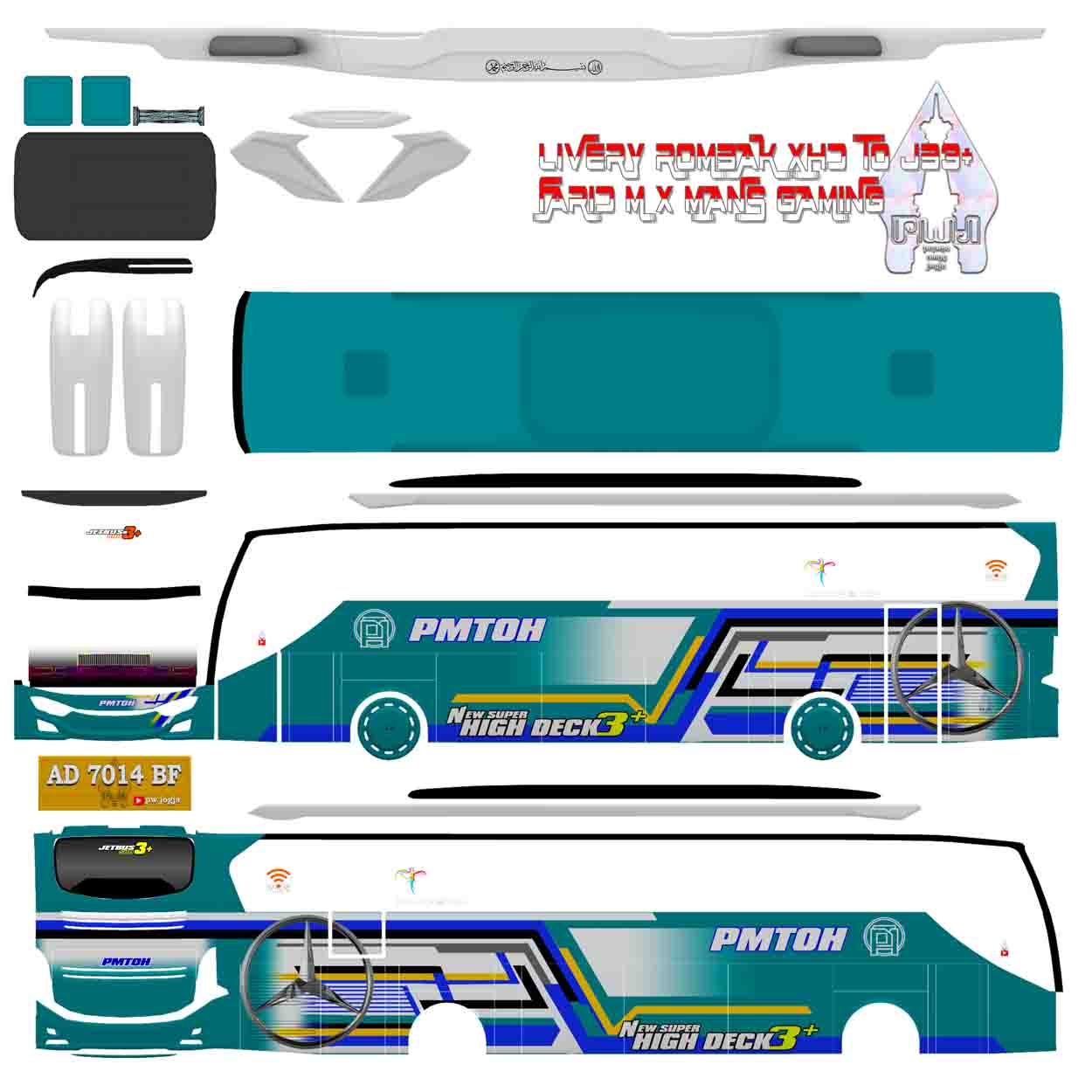 30+ Livery BUSSID XHD Rombak To JB3, Cek Disini! – Esportsku