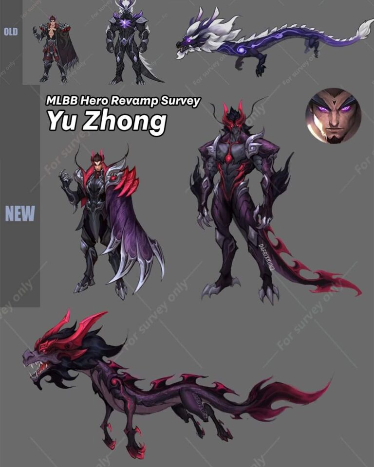 Bocoran Revamp Hero Yu Zhong Mobile Legends Ml Laman 2 Dari 4 Esportsku