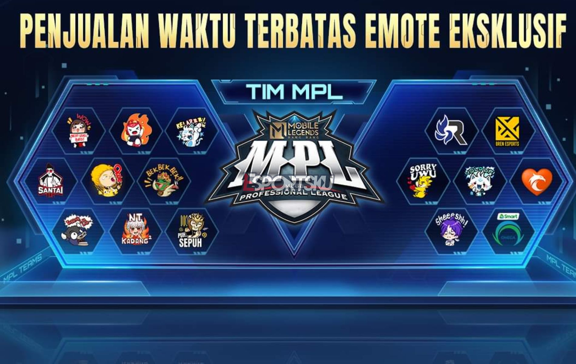 Event Emote MPL Permanen Di Mobile Legends (ML) – Esportsku