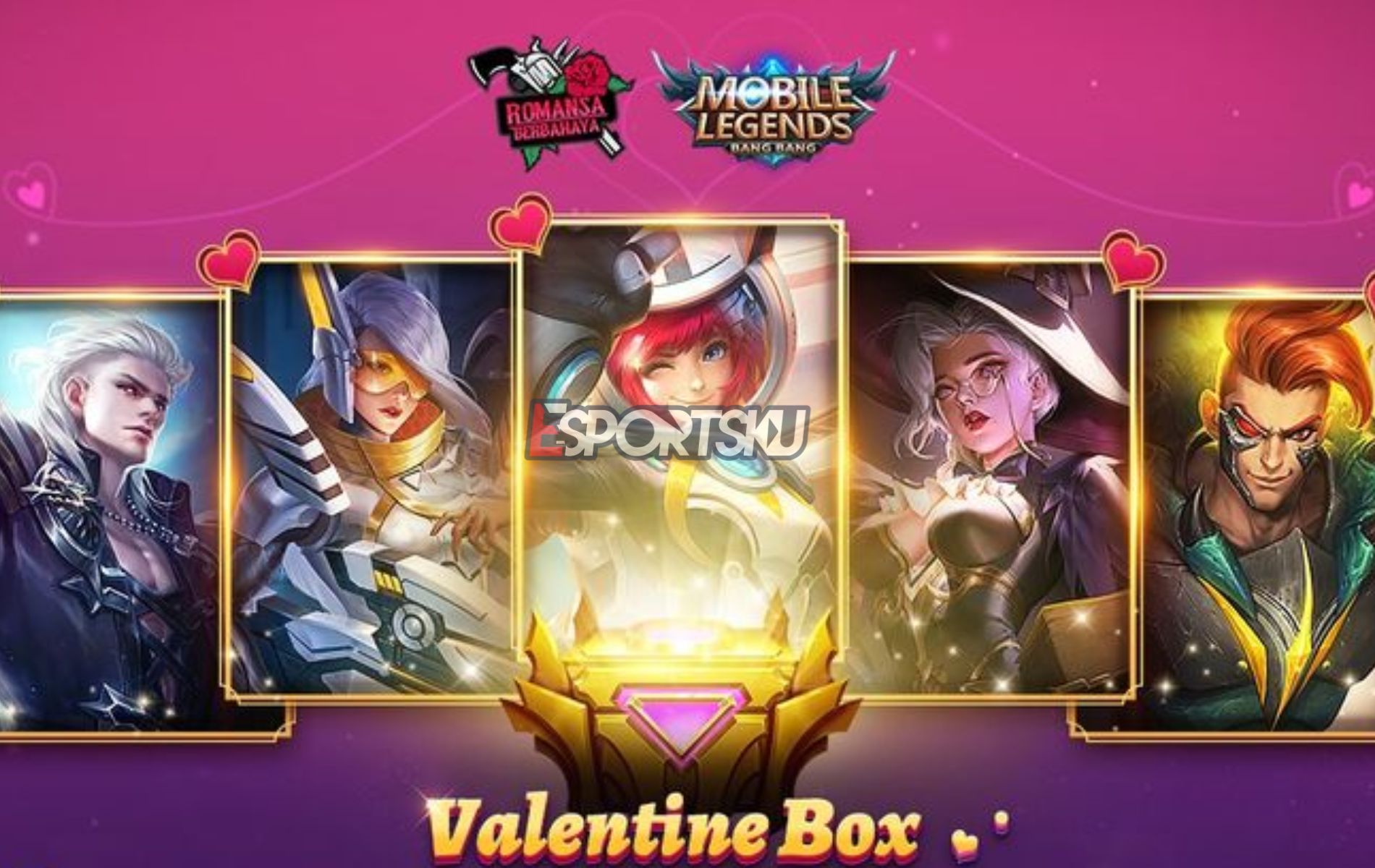 Bocoran Event Valentine Box 2024 Mobile Legends (ML) – Esportsku