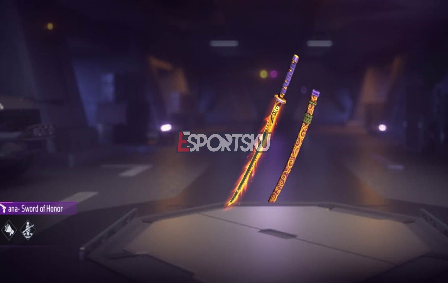 Berapa Diamond Skin Katana Sword of Honor Epic Free Fire (FF)? – Esportsku