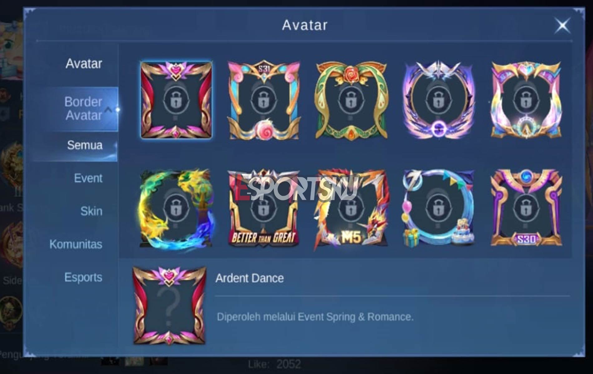5 Cara Dapatkan Border Avatar Ardent Dance Mobile Legends (ML) – Esportsku