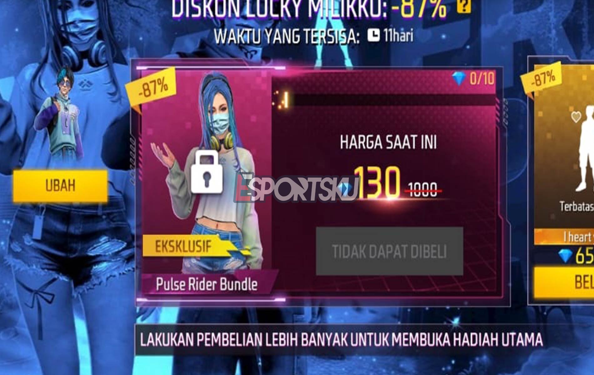 5 Cara Dapatkan Bundle Pulse Rider Free Fire (FF) – Esportsku