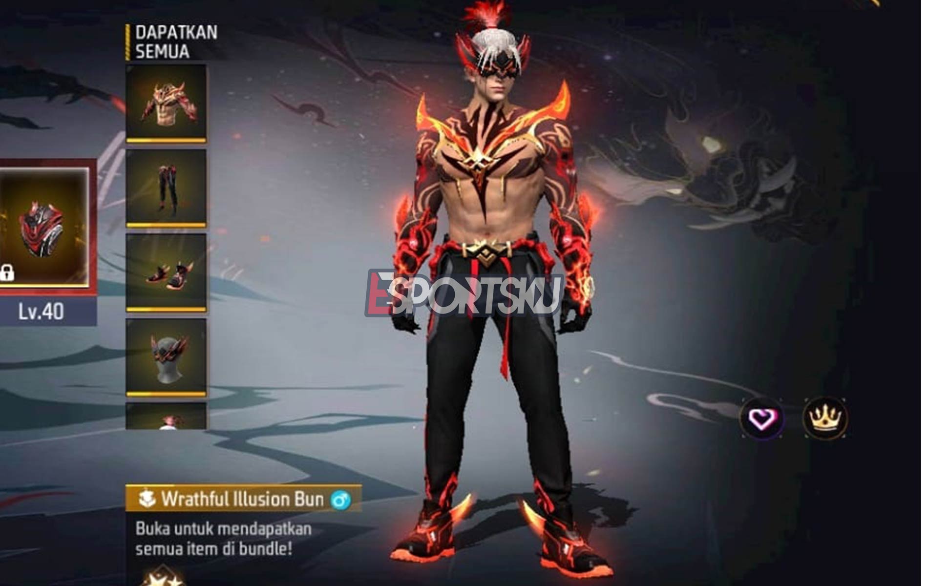 Berapa Diamond Bundle Wrathful Illusion Mythic Free Fire (FF)? – Esportsku