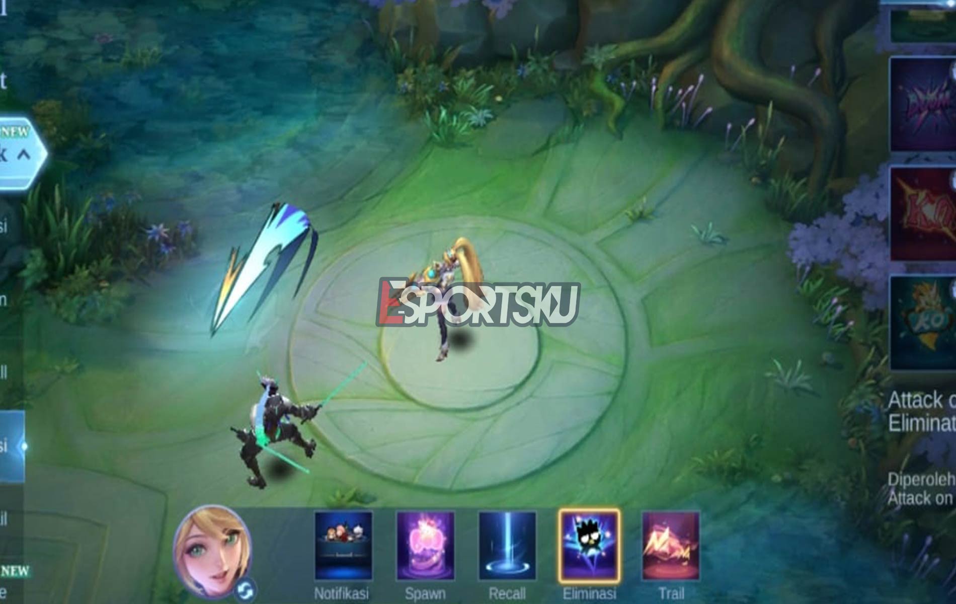 5 Cara Dapatkan Efek Eliminasi Attack on Titan Mobile Legends (ML ...