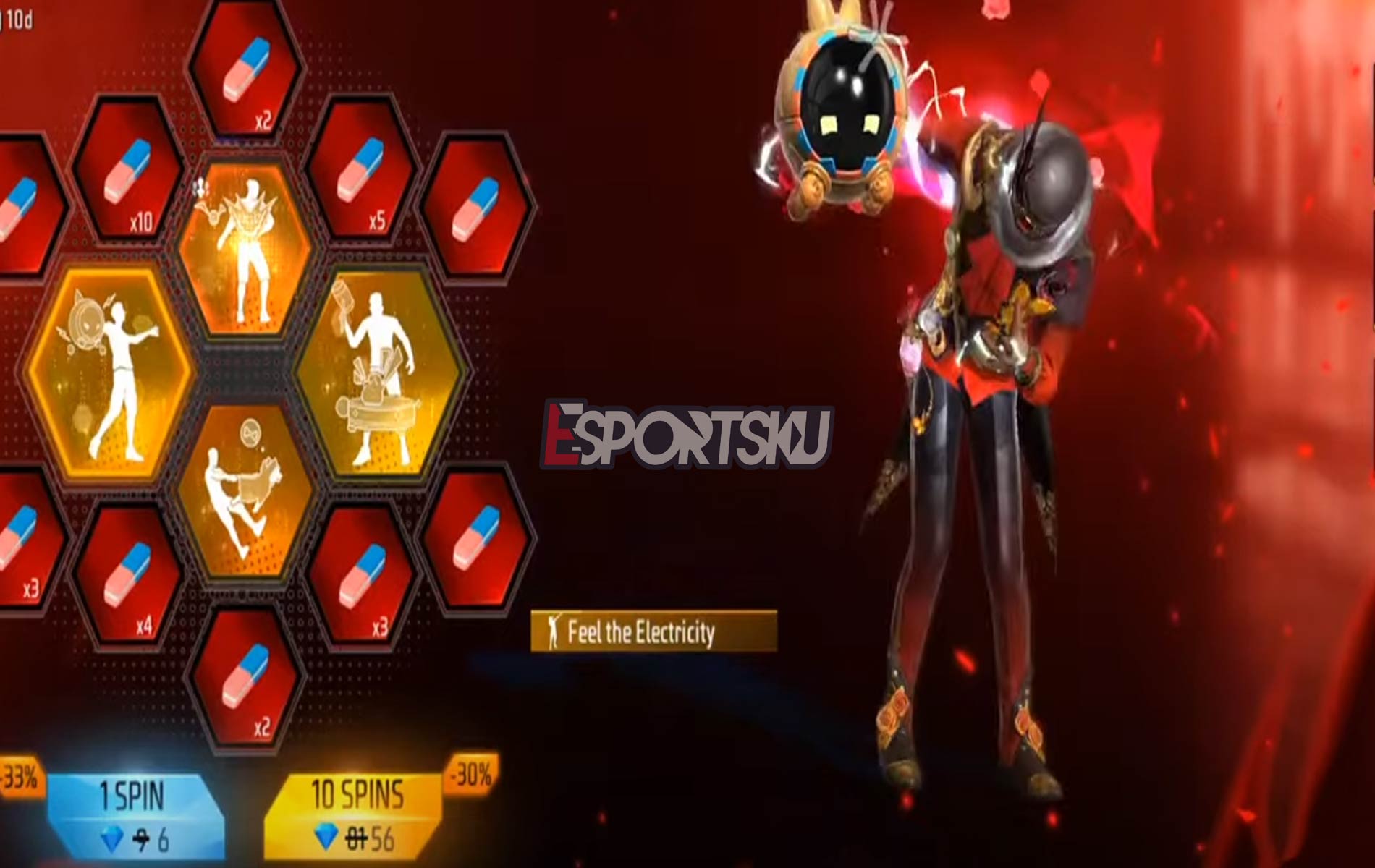 5 Cara Dapatkan Emote Feel The Electricity Free Fire (FF) – Esportsku