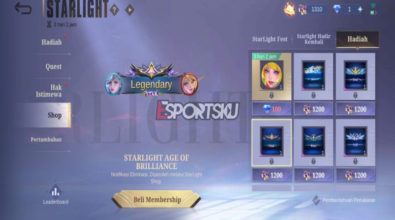 5 Cara Dapatkan Notifikasi Brilliance Mobile Legends (ML) – Esportsku