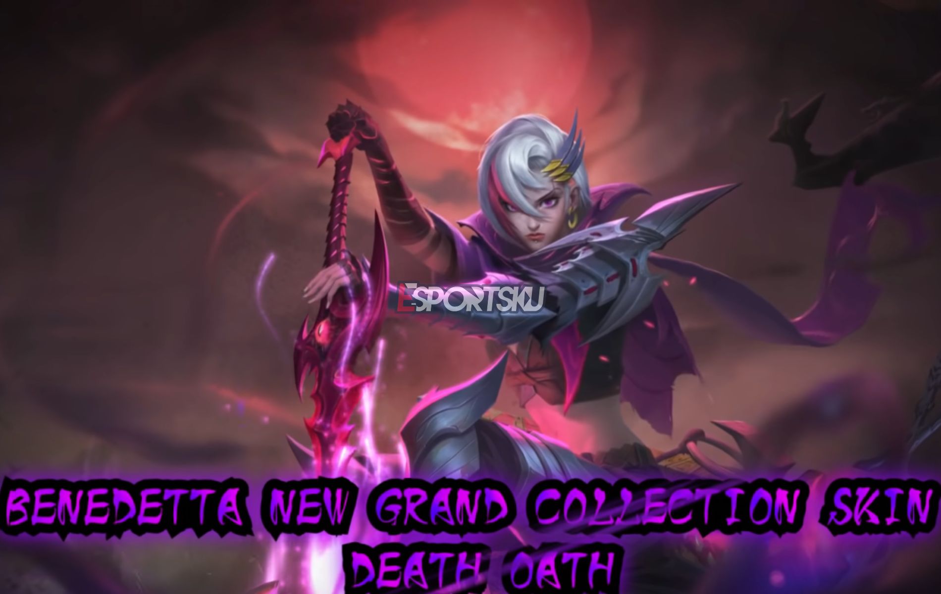 Tampilan Skin Collector Benedetta Death Oath Mobile Legends (ML ...