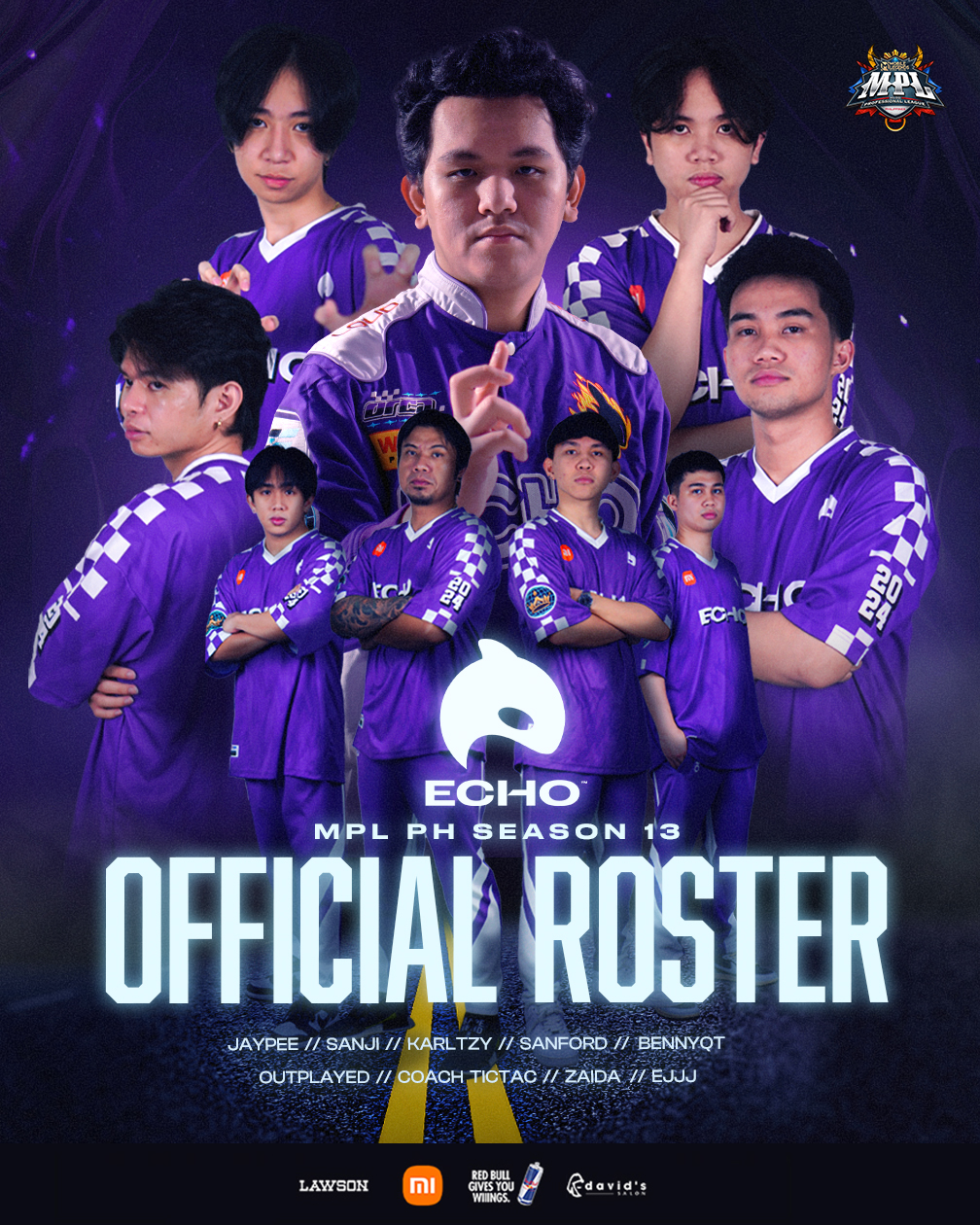 Roster Team ECHO Philippines MPL PH Season 13, Ada Nama-nama Baru ...