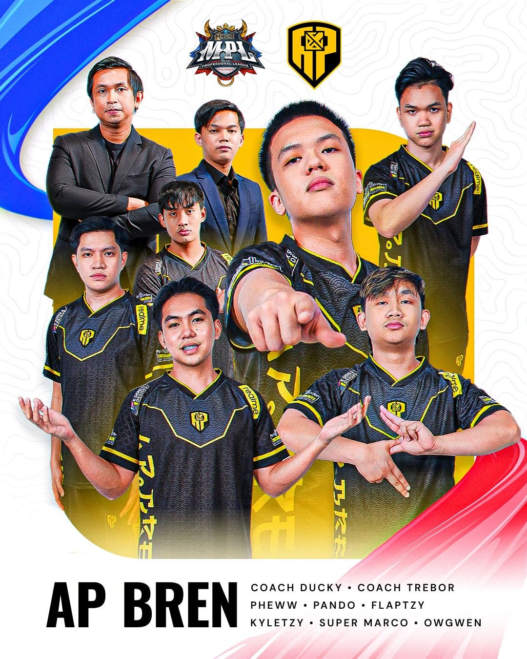 Roster AP Bren Sang Juara "M5 World Champions" di MPL Philippines ...