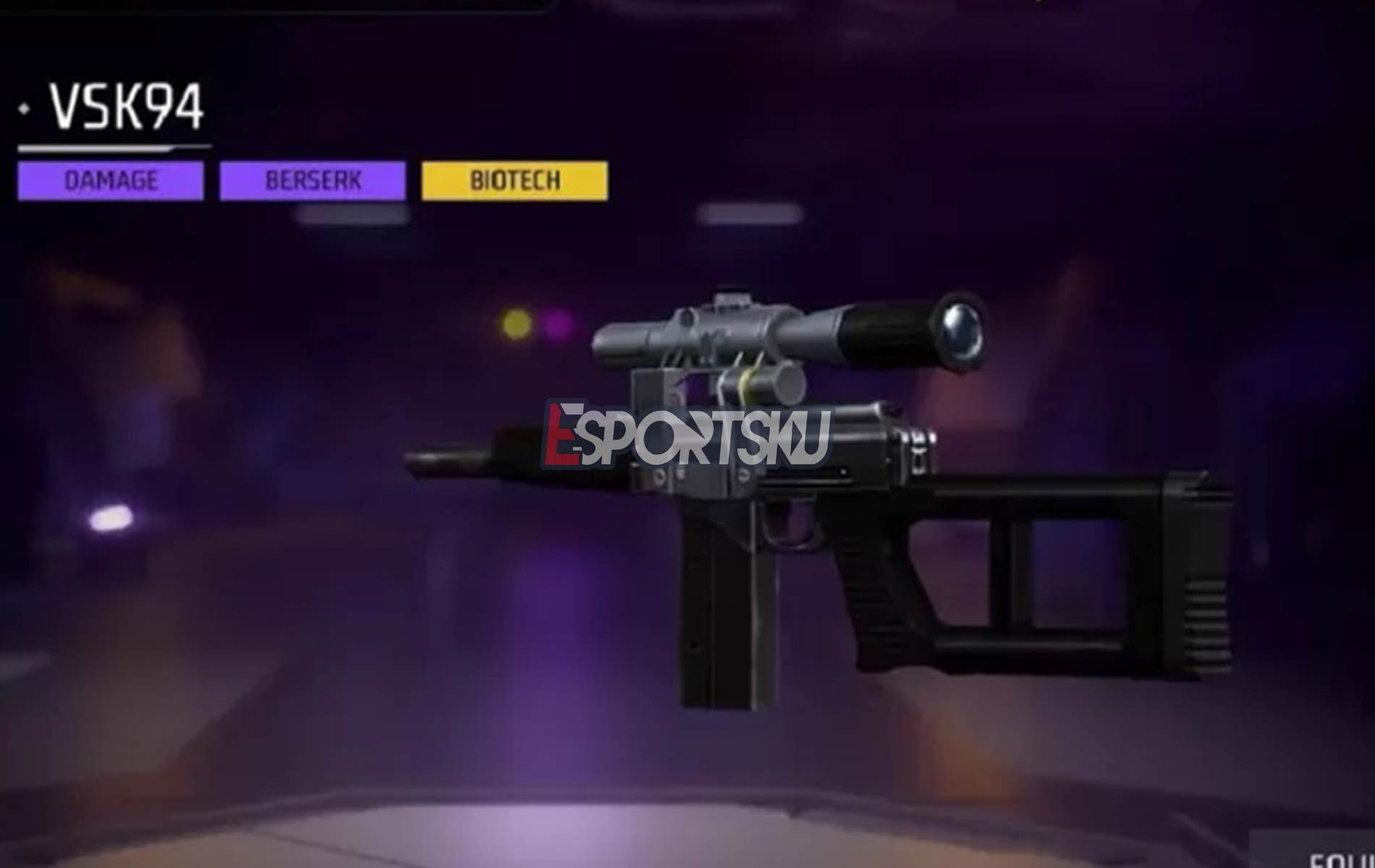 5 Tips Menggunakan Senjata VSK94 Free Fire (FF) – Esportsku