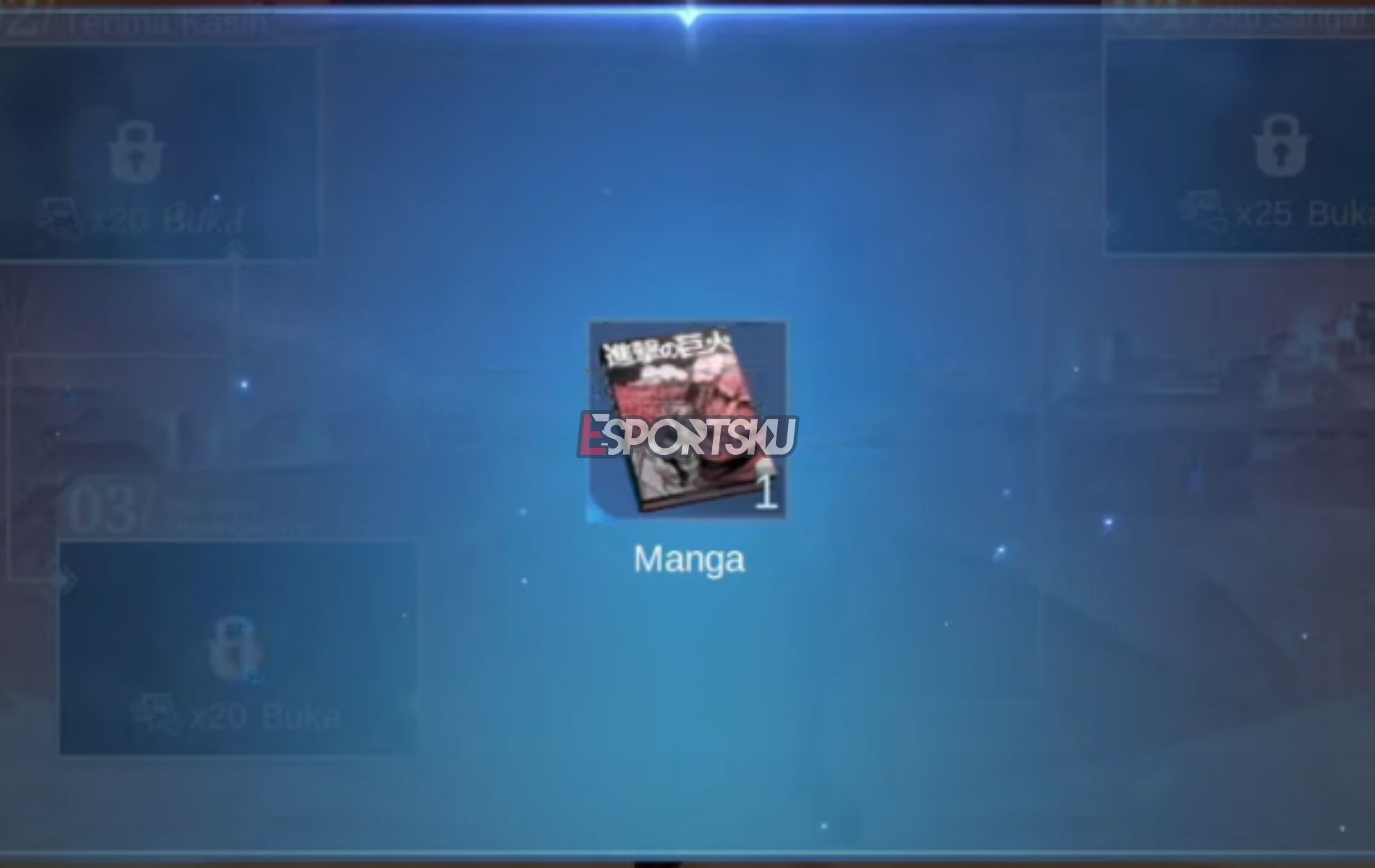 Cara Dapat Item Manga Event Attack on Titan Mobile Legends (ML ...