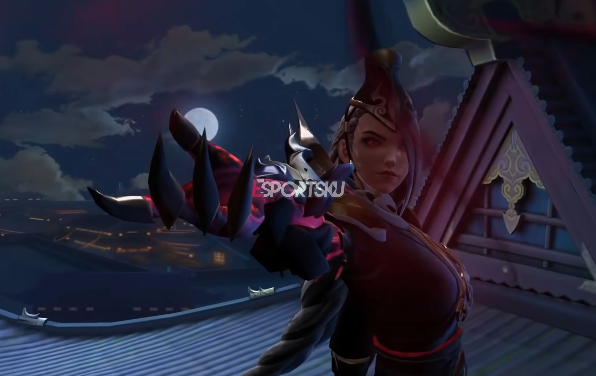 Tampilan Skin Collector Lesley Falcon Mistress Mobile Legends (ML ...