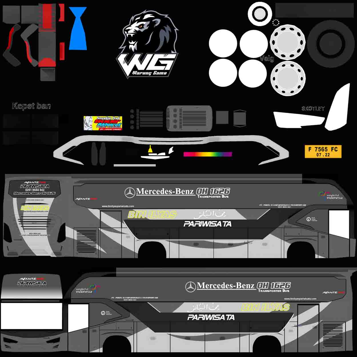 10+ Livery BUSSID Bin Ilyas, Cek Disini! – Esportsku