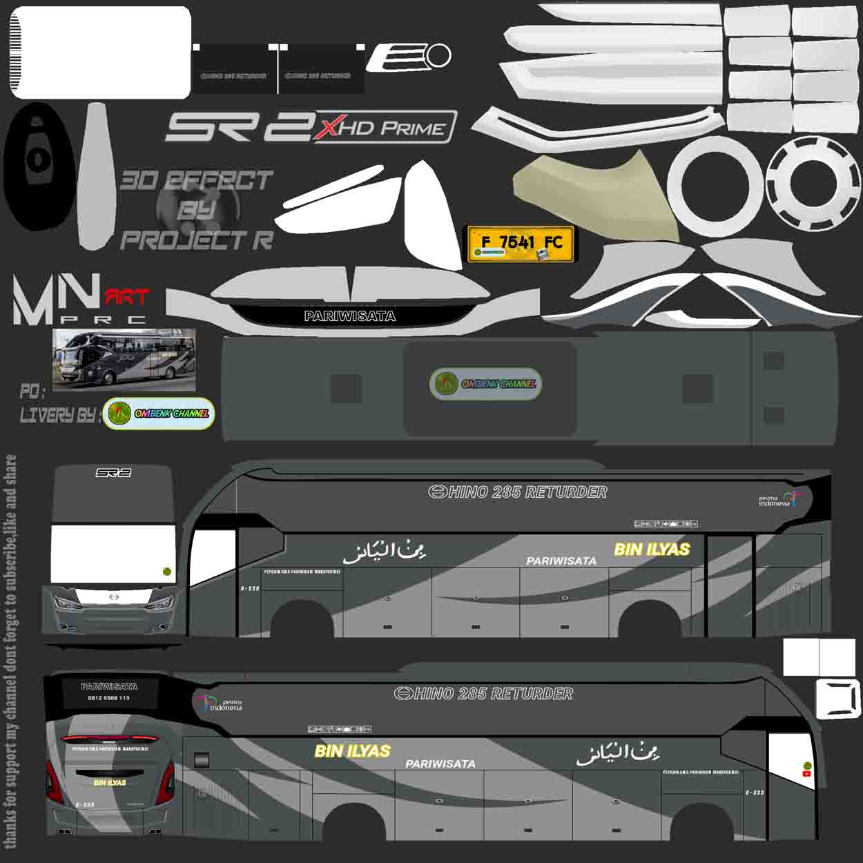 10+ Livery BUSSID Bin Ilyas, Cek Disini! – Esportsku