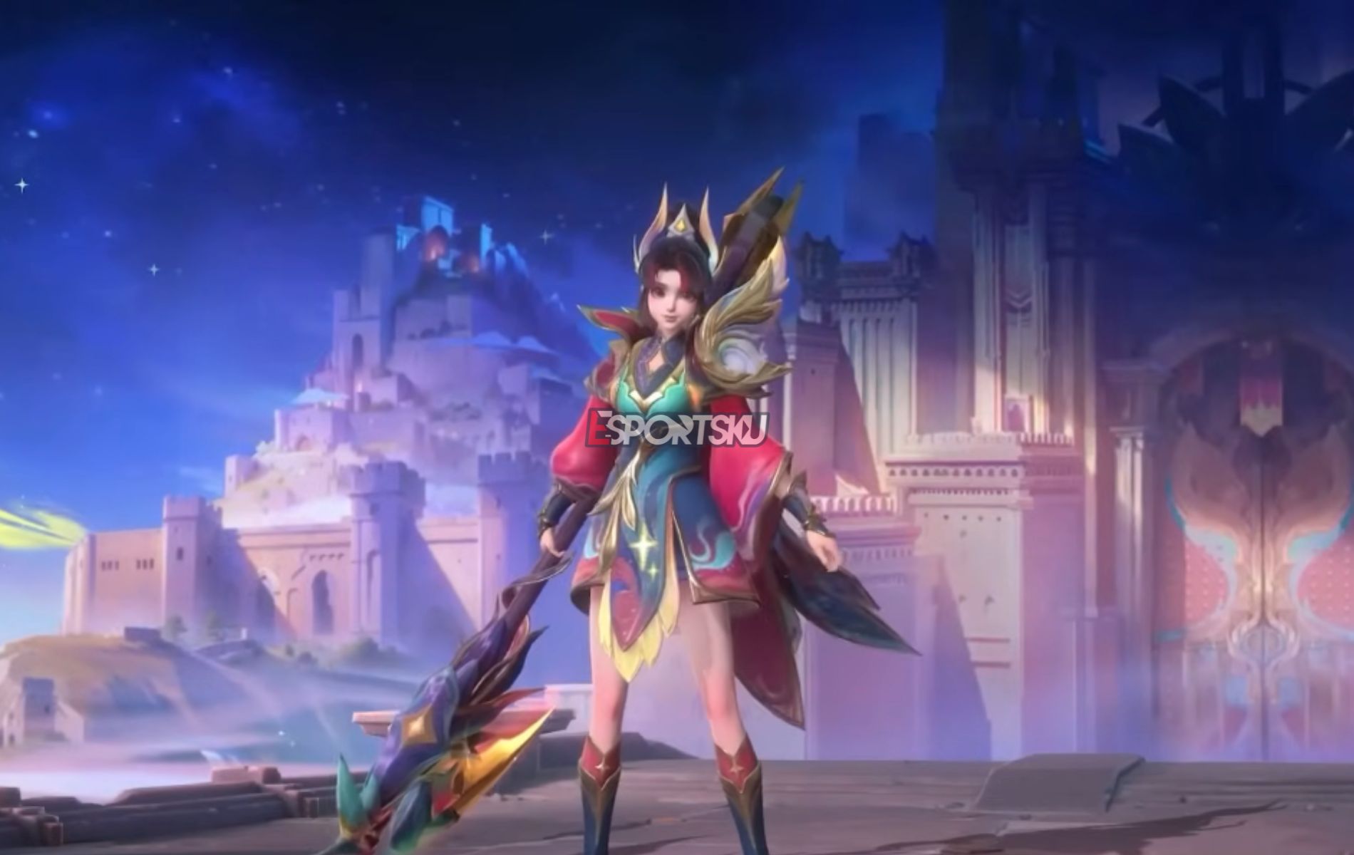 Tampilan Skin Collector Ruby Prismatic Plume Mobile Legends (ML ...