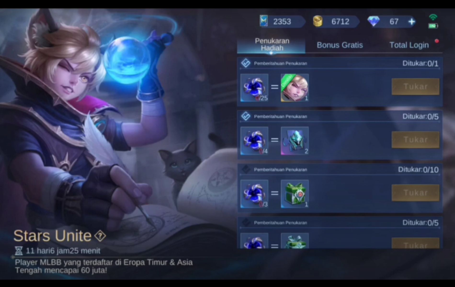 Cara Klaim Skin Elite Harith Event Stars Unite Mobile Legends (ML ...