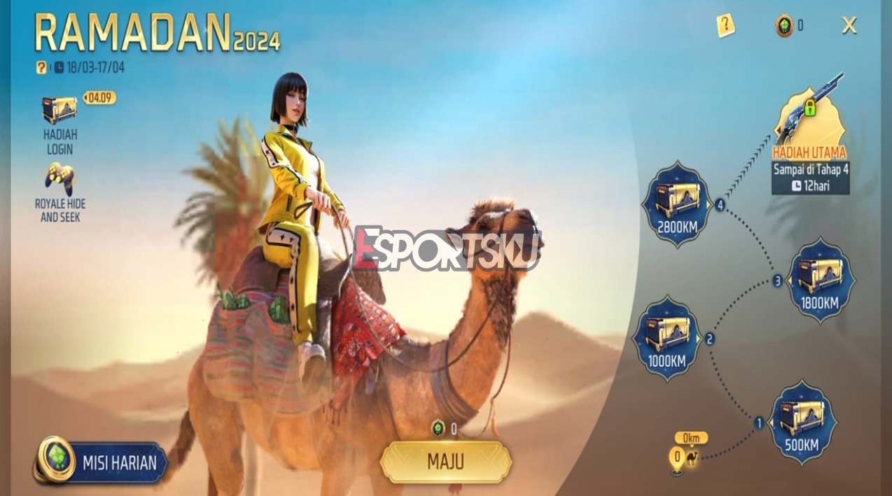 5 Cara Dapatkan Skin SG 2 Ramadan Gratis Free Fire (FF) – Esportsku