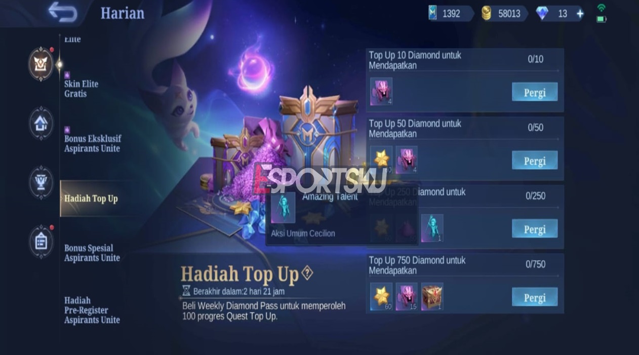5 Cara Dapatkan Action Emote Amazing Talent Mobile Legends (ML) – Esportsku